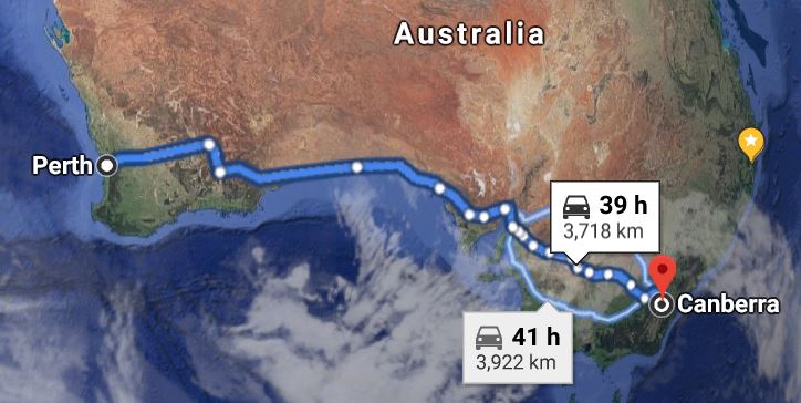 Moving from Perth to Canberra Information | The Backloading Company